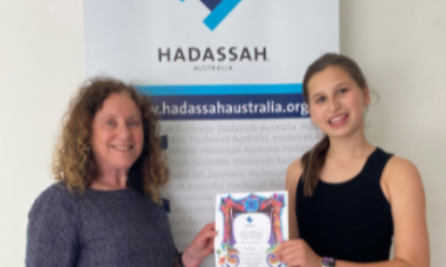 Hadassah Australia - News - Thank you, Lynda and Elise